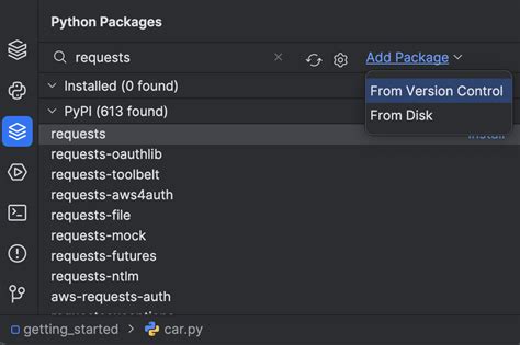 Installing And Managing Python Packages Jetbrains Guide