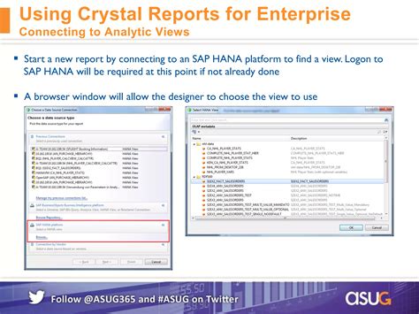 Sap Crystal Reports And Sap Hana Integration And Roadmap Ppt