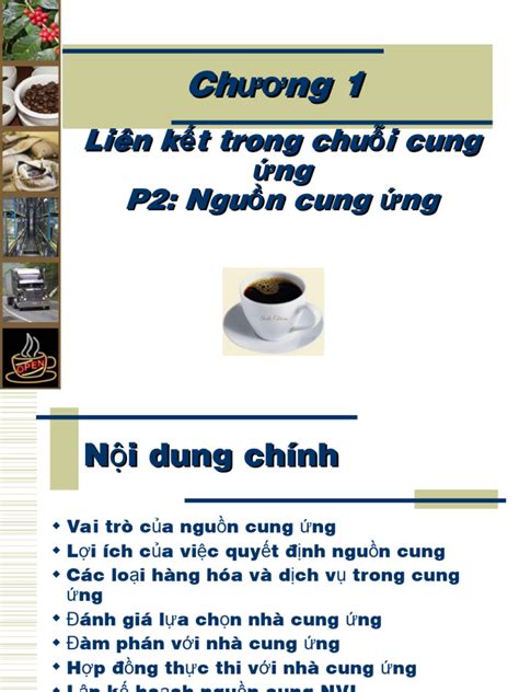 Chương 1 Advanced Scm P2 Pdf