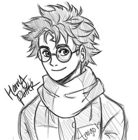 Гарри поттер арты для срисовки
