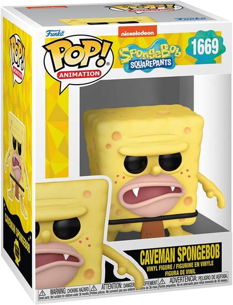 Funko Pop Animation Spongebob Squarepants 25th Anniversary Caveman Spongebob Mx