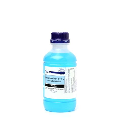 Chlorhexidine Acetate 0 1 100ml Sss Australia Sss Australia Medical Supplies Equipment