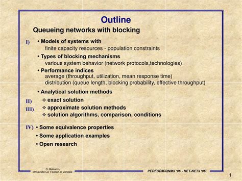 Ppt Queueing Networks With Blocking Analysis Algorithms And Properties Powerpoint