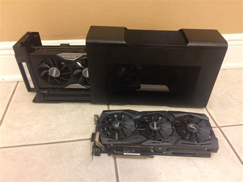 When Your Gpu And Enclosure Arrive In The Mail And Your Wife Borrowed The Laptop For A Trip