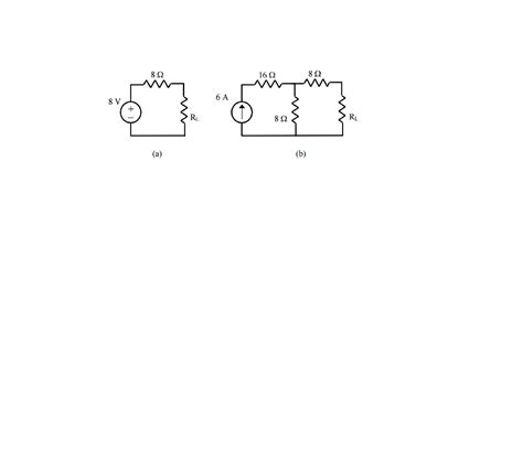 Solved A Load Resistor Rl Connected In Circuit A