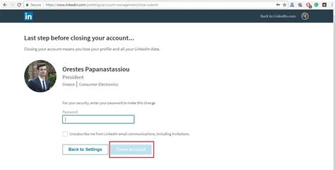 How To Delete Your LinkedIn Account Ubergizmo