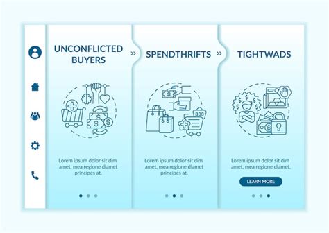 Premium Vector Customers Types Onboarding Vector Template Responsive Mobile Website With