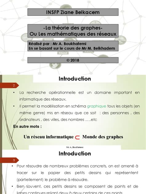 01 Théorie Des Graphe Pdf Théorie Des Graphes Combinatoire