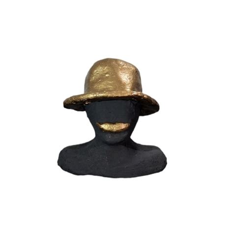 خرید و قیمت مجسمه دست ساز سفالی اکو طرح پروفسور سایز متوسط ترب