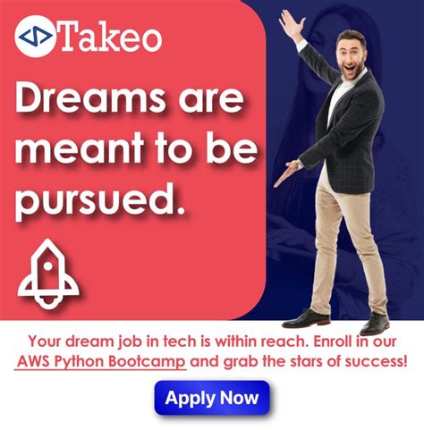 Takeoai On Linkedin Aws Python Techcareer Bootcamp Cloudcomputing Codingbootcamp