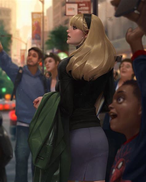 Gwen Stacy By Jee Hyung Lee Rimaginarysliceoflife
