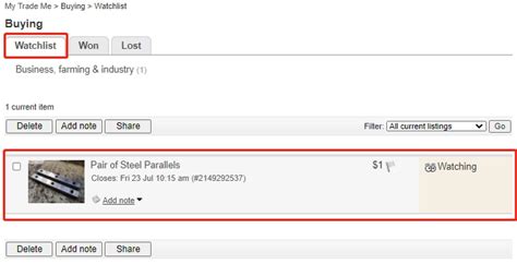 Trade Me 4 检索您的监视列表 Api 测试 Postman接口自动化测试 Hugo Bootstrap