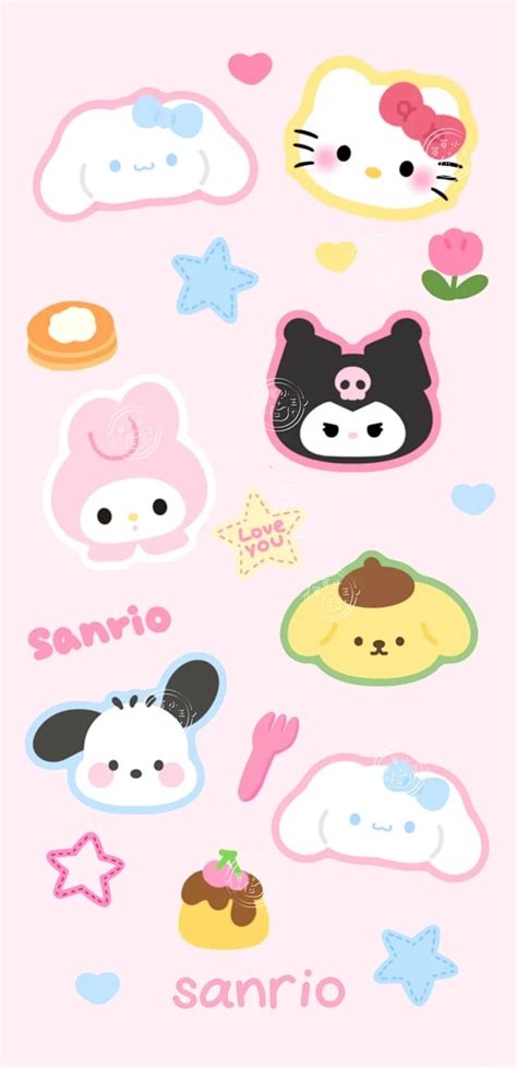 可爱三丽鸥小熊蝴蝶奶酪小狗春日壁纸合集 小红书 花瓣网