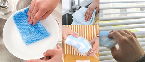 Custom White And Colored Spunlace Nonwoven Fabric Cross Lapping Flat