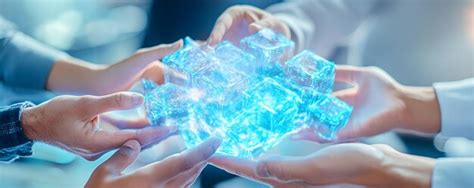 Teamwork Collaboration Digital Innovation Concept Premium Ai Generated Image