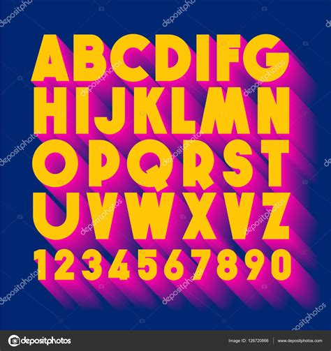 Typography Alphabet Poster