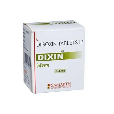Digoxin 025mg Tablet At ₹ 360strip Nagpur Id 2857018141030