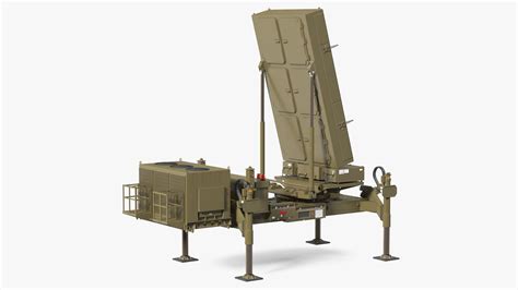 Ground Based Mobile Multi Mission Radar 3d Model 189 Obj Lxo Ma
