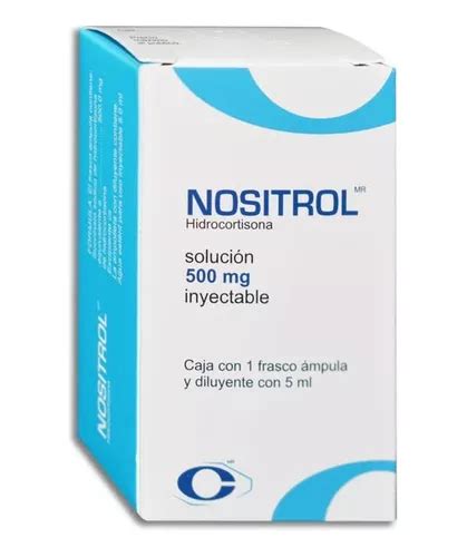 Nositrol Hidrocortisona 500 Mg Solución Icon Ámpula 5 Ml Mercadolibre