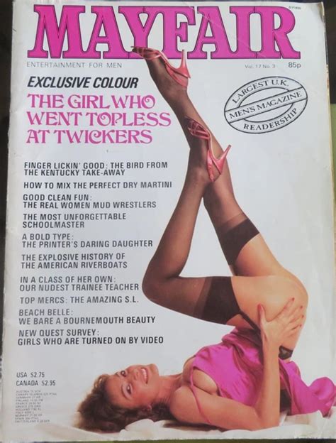 Mayfair Vintage Magazine Vol 17 No 3 £696 Picclick Uk