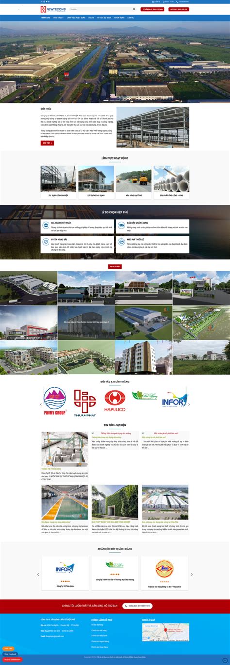 Source Code Mẫu Website Công Ty Xây Dựng Nhà Thầu Chuẩn đẹp 2025 Themevip Source Code Mẫu