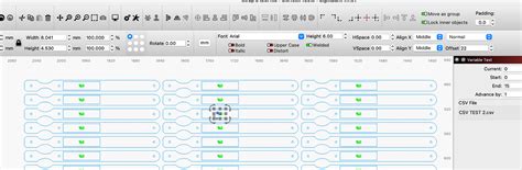 Variable Text Pick Up A Name Instead Of A Zero Lightburn Software