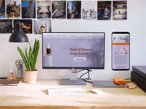 Skincare Products Responsive Website On Behance