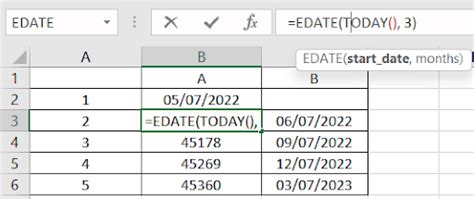 Mastering Excels Edate Function For Date Calculation And Analysis
