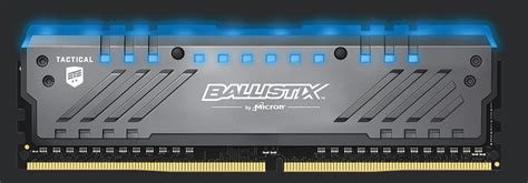 Ballistix Announces Tactical Tracer Ddr4 Rgb Gaming Memory Modules