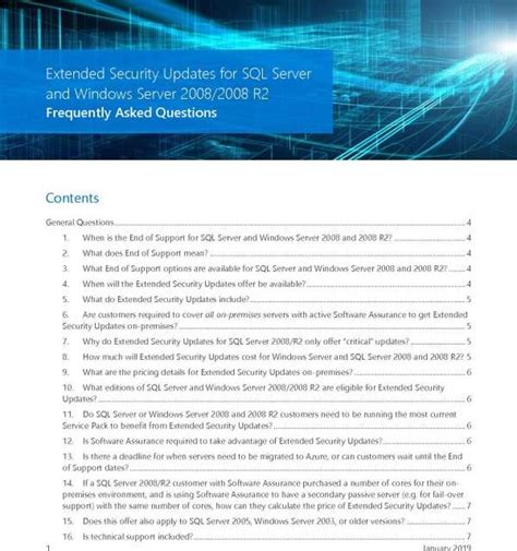 Ws Sql 2008 Extended Security Updates Faq Intrious