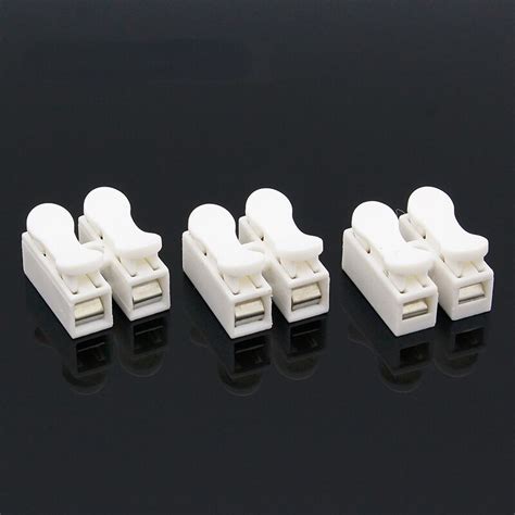 2 Pin Push Quick Cable Connector Terminal Wiring T Grandado