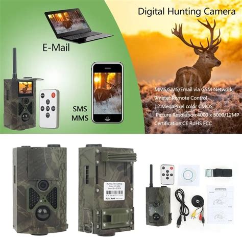 HC A Outdoor Inch TFT IR Hunting Camera Digital Trail MP Color CMOS IP In AC DC Adapters