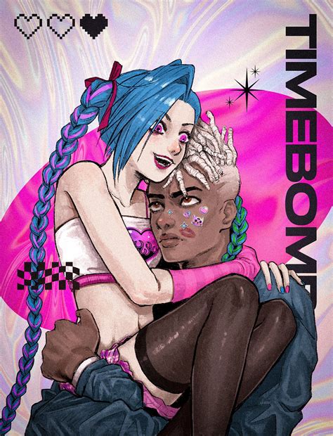 Jinx Arcane Jinx Ekko And Firelight Ekko League Of Legends And 1