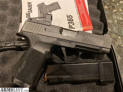 For Saletrade Rmr Sig P365xl With Rmsc Near Springboro Dayton Oh