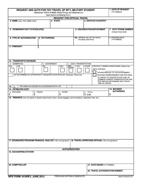 Dd 1610 Fill Out And Sign Online Dochub