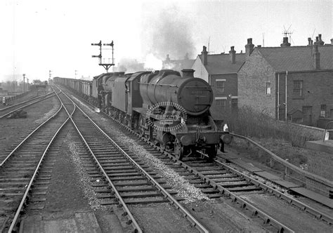 The Transport Library Br Steam Era Ex Lms 8f No 48181 And 6p5f No 42710 Tyldesley