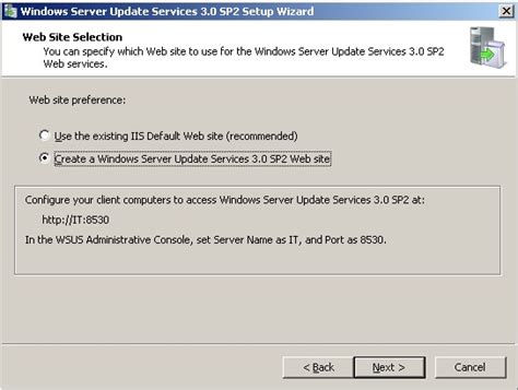 Setup Wsus 3 0 How To Install And Configure Windows Server Update Services Wsus 3 0 Itzgeek