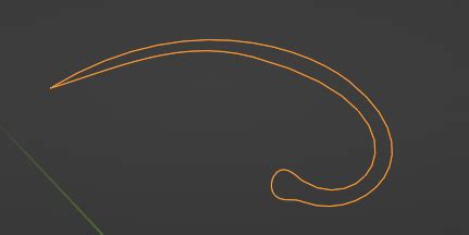 Filling D Bezier Curves With Geometry Nodes Blender Stack Exchange