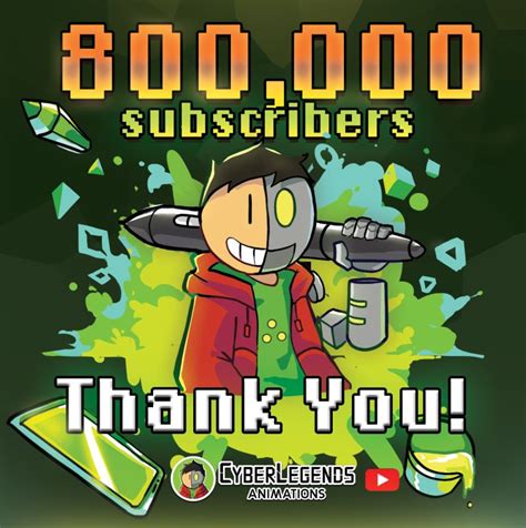 Sheldon Chong On Linkedin 800k Cyberlegendsanimations Sheldonemerson Youtube Thankyou
