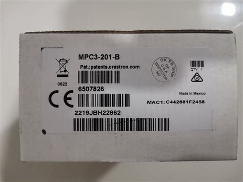 Crestron Mpc3 201 B Computers And Tech Parts And Accessories Other Accessories On Carousell