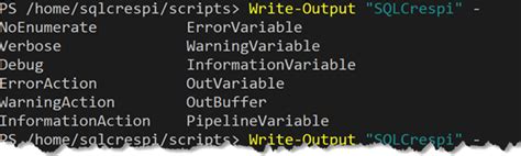 Write Host Ou Write Output Blog Sqlcrespi