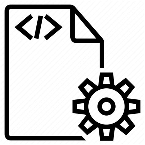 Programming Software Development Source Code Source File Web Development Icon