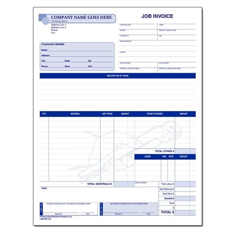 Printable Generic Invoice Template Excel