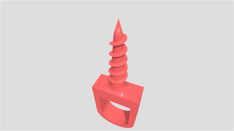 3D Printable Corkscrew 3D model by Anıl rasimanilkunt 2c155e2 Sketchfab