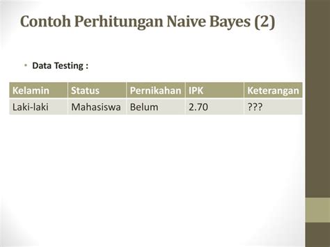 Data Mining Naive Bayes Ppt
