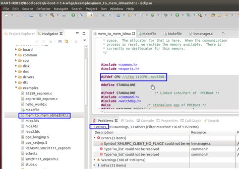 【已解决】ubuntu下eclipse中交叉编译一个c项目出错：type ‘immapt Could Not Be Resolved 在路上