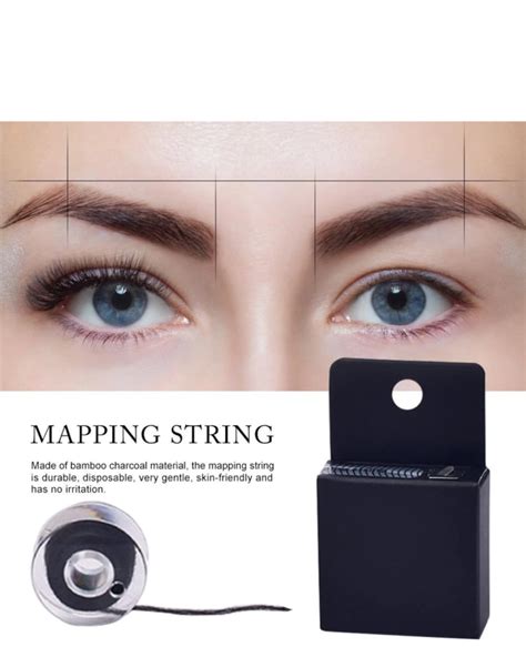 Pre Inked Microblading Mapping String Precision Brow Design Tool Alizey