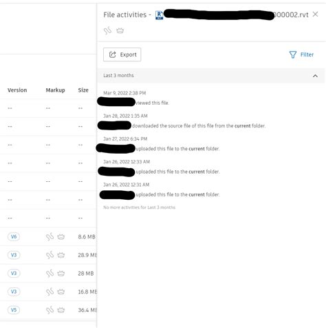 Is It Possible To Use Autodesk Forge To Get The File Activity Log For