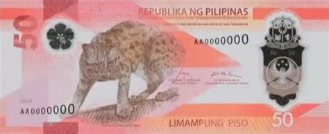 Philippines Designs Revealed For The New Polymer 50 100 And 500