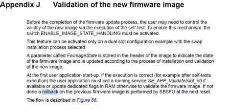 Solved Sbsfu Rollback With Stm32l476rg Stmicroelectronics Community